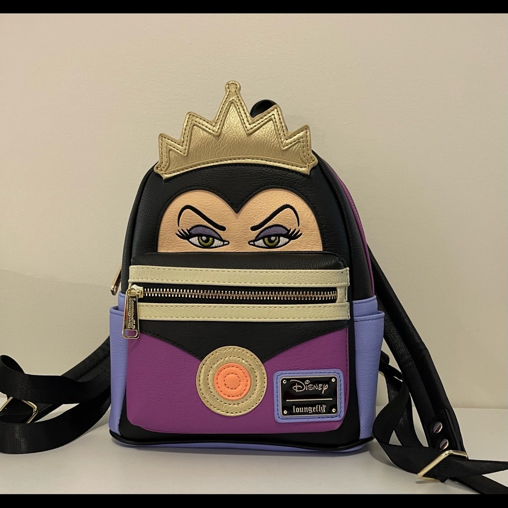 Snow White Evil Queen Loungefly Mini Backpack - Gem